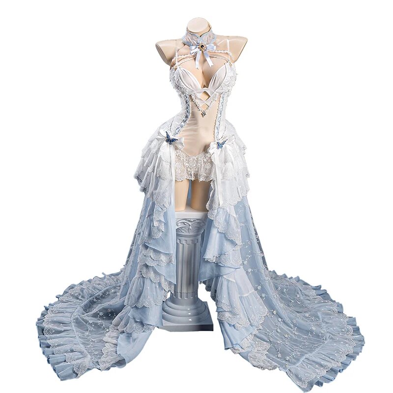 UWOWO Cheshire Косплей Платье, XXL