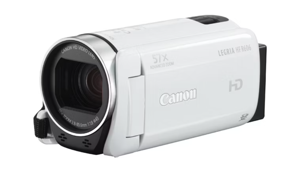 Видеокамера Canon LEGRIA HF R606, белая