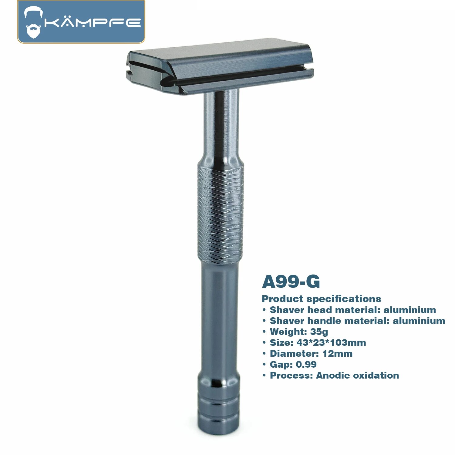 KAMPFE A99 Attack 30° Бритва A99-Grey