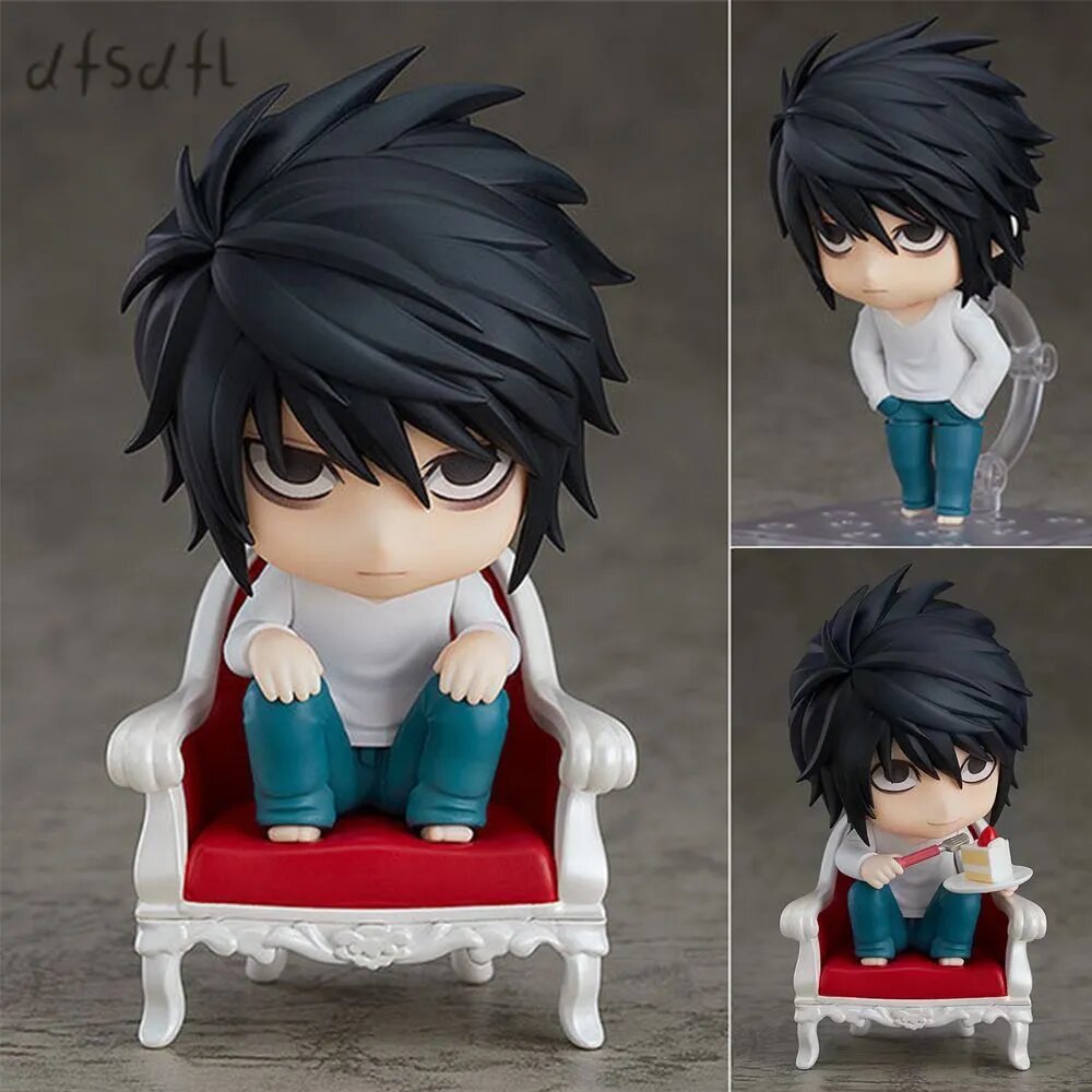 Фигурка Тетрадь смерти Эл Лоулайт / Death Note L Lawliet Подарки для болельщиков 10 см