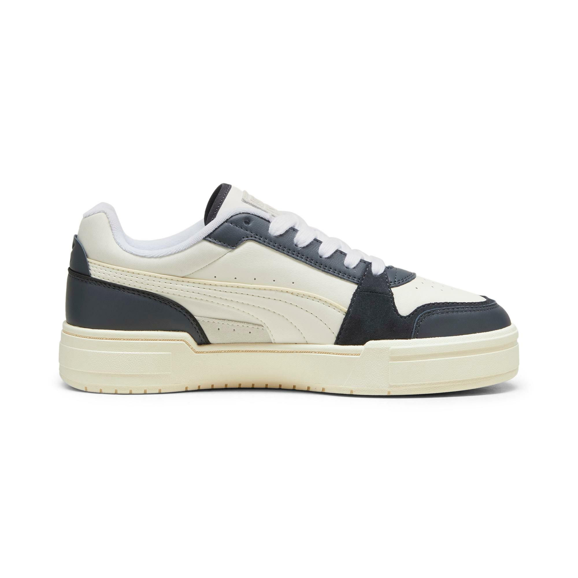 Кроссовки PUMA CA Pro Lux III, полнота R, размер 8 UK, бежевый/синий — фото 1