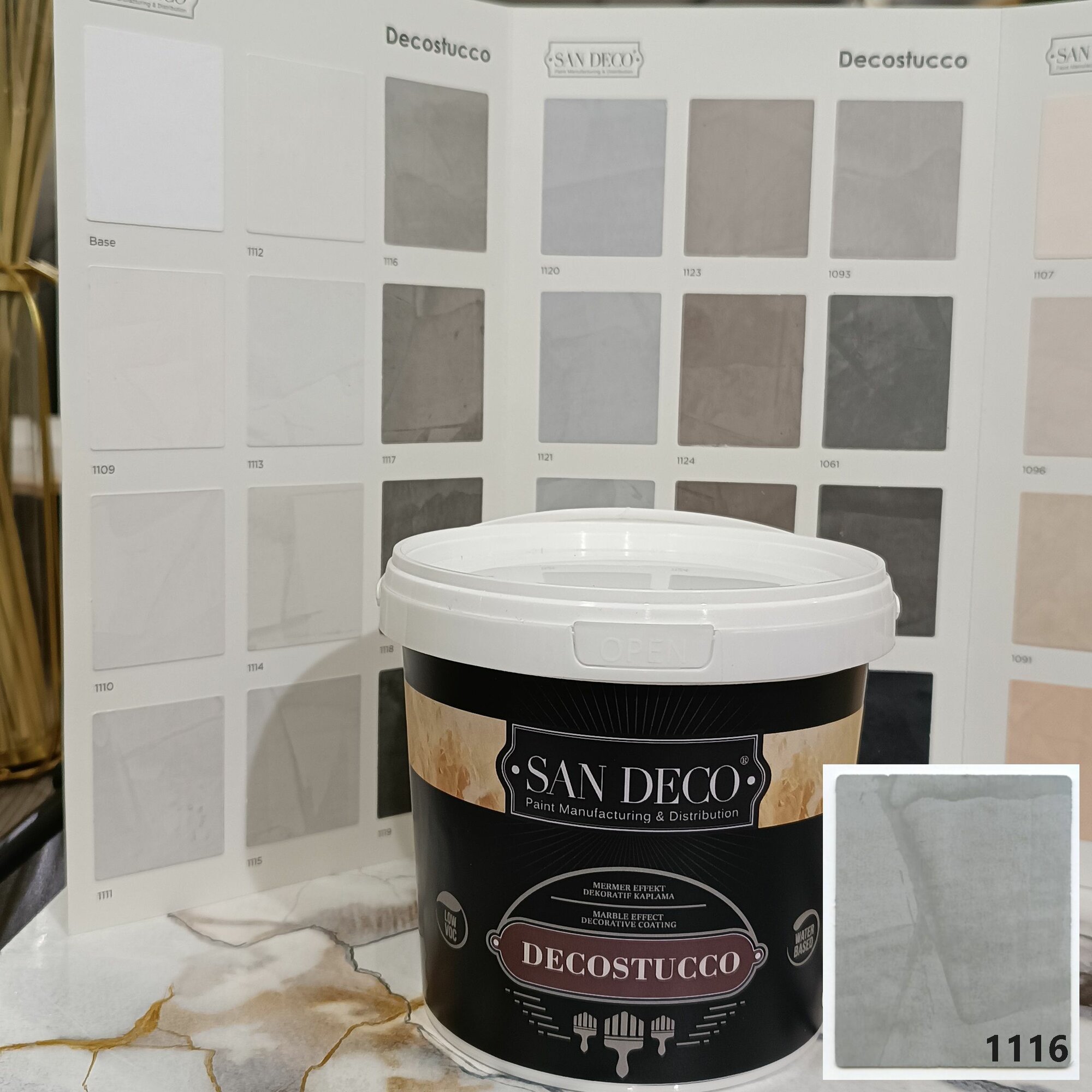 Декоративная венецианская штукатурка с имитацией мрамора "Венецианка" Decostucco 1кг