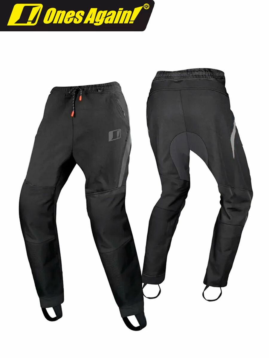 Мотоштаны Ones Again SP03 с амортизацией / Мотобрюки с защитными вставками