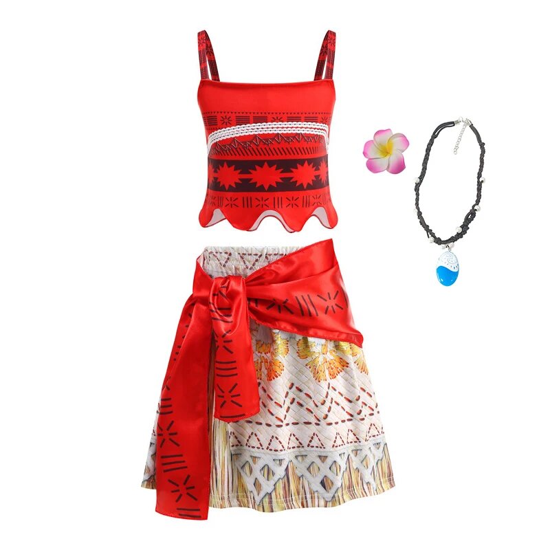 Платье принцессы Моаны Disney для девочек Size 120, Moana 02