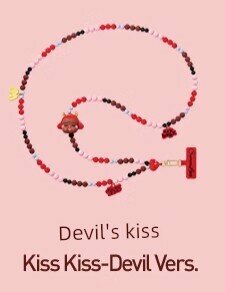 Фигурка Devil's Kiss из серии CRYBABY Love Tears, официальный телефонный шнур для коллекционеров