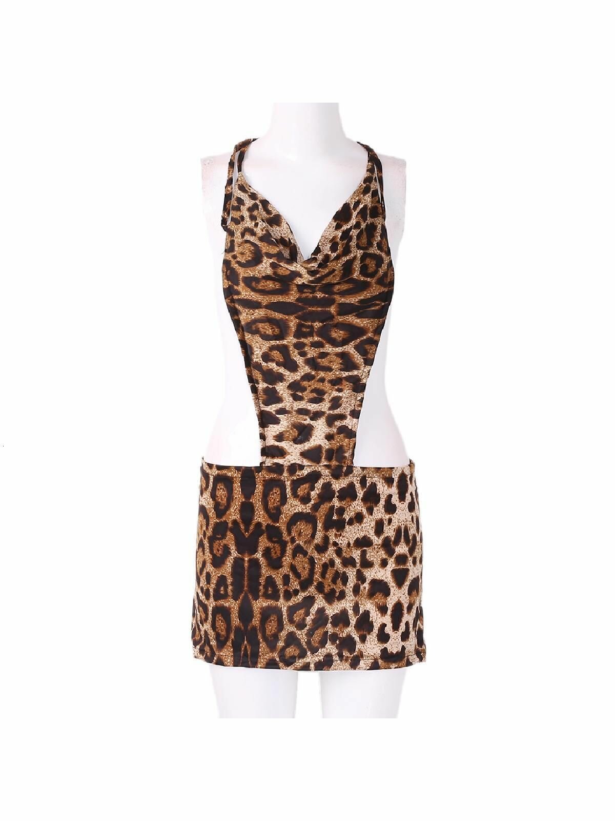 Сексуальное женское белье с леопардовым принтом, Много