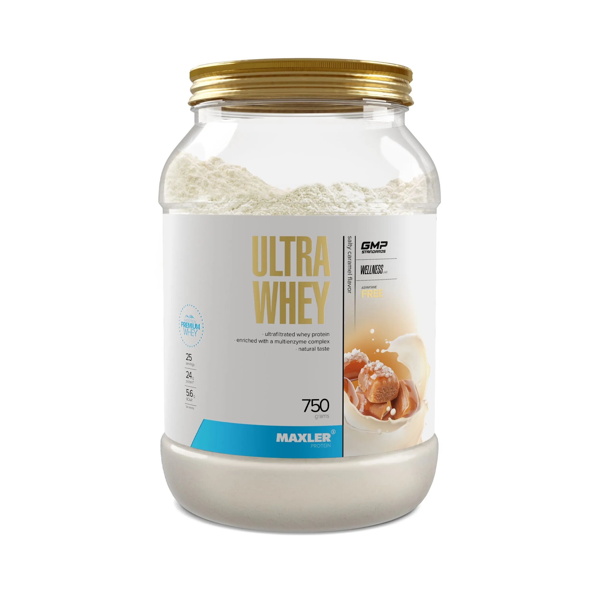 Протеин Maxler Ultra Whey (750 гр — банка) (соленая карамель)