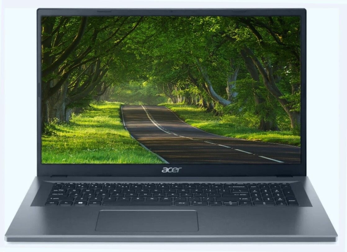 Ноутбук Acer Intel N-Series 3,4ГГц 4 ядер. 17,3' 1920x1080 Intel UHD Graphics Xe 24EUs Windows 11 Pro Русская раскладка
