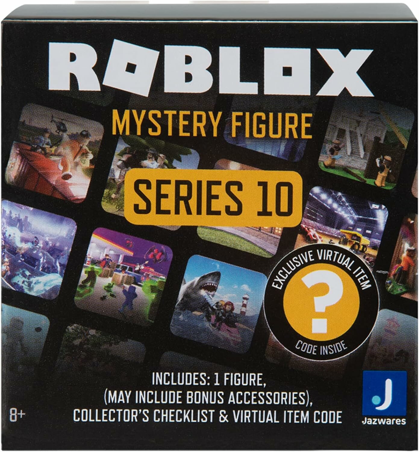 Фигурка Roblox Action Series, серия 10 Mystery Figures, 1 штука Roblox Celebrity Collection - Series 10