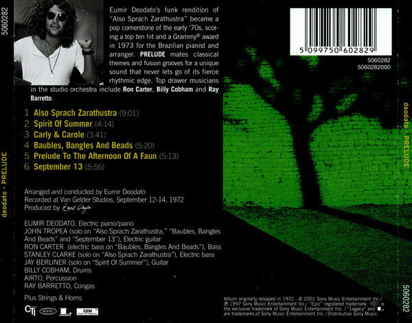 Deodato "CD Deodato Prelude" — фото 1