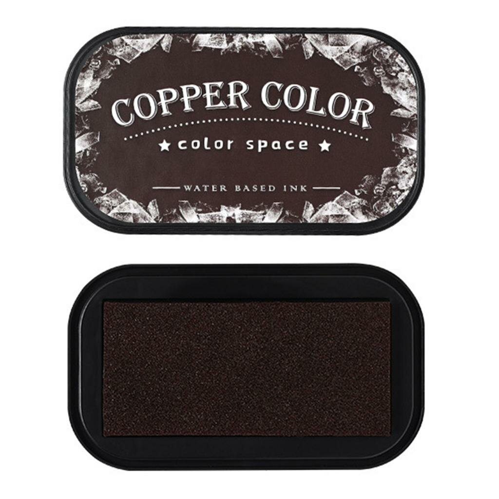 Ретро-чернильница для скрапбукинга, Медь