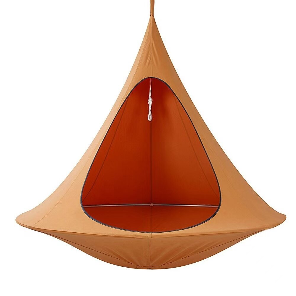 Качели-гнездо "Гамак-бабочка", водонепроницаемая ткань 1200D Оксфорд оранжевый