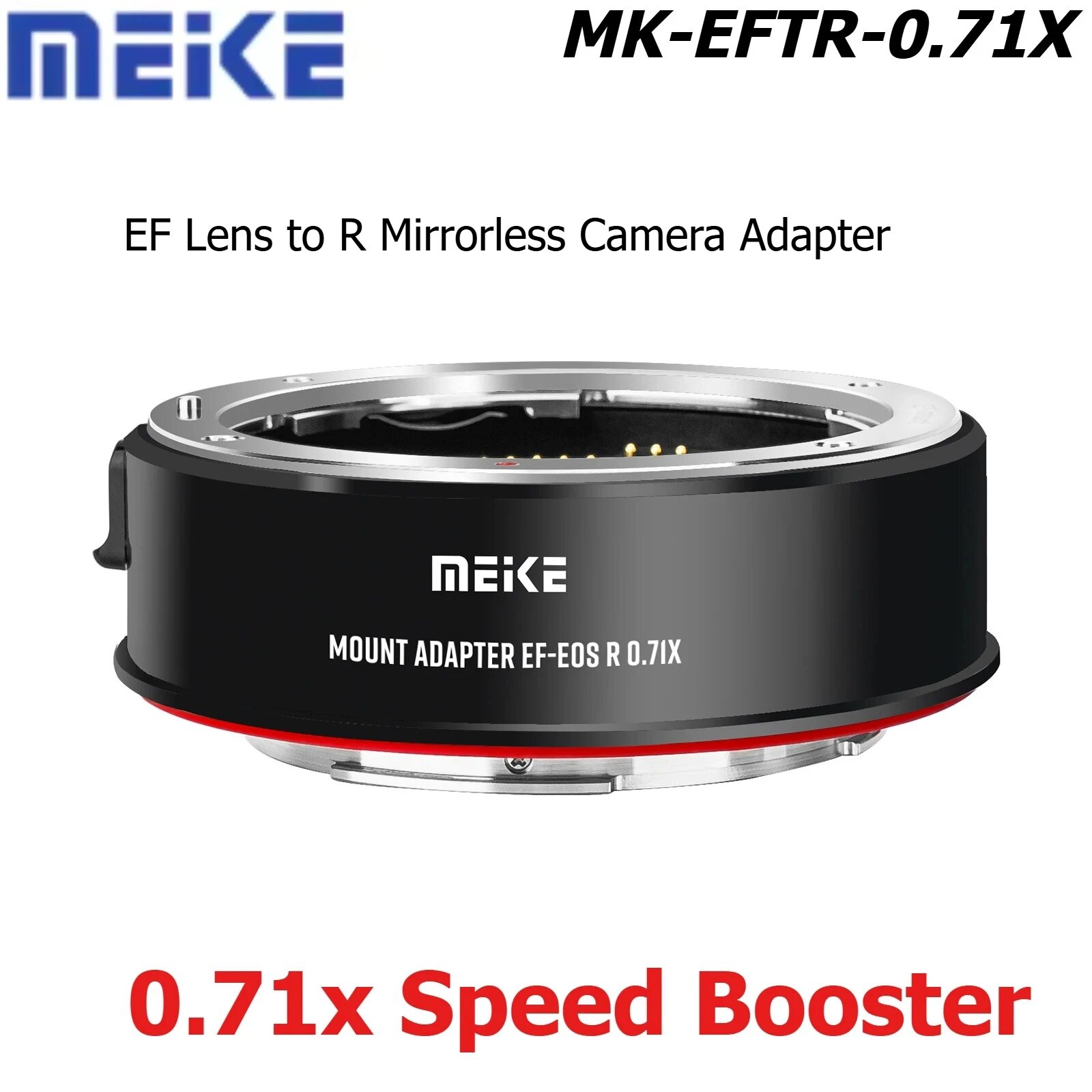 Адаптер Meike EFTR-0.71X для объективов EF на камеры Canon RF / Sony E / Z MK-EFTR-0.71X
