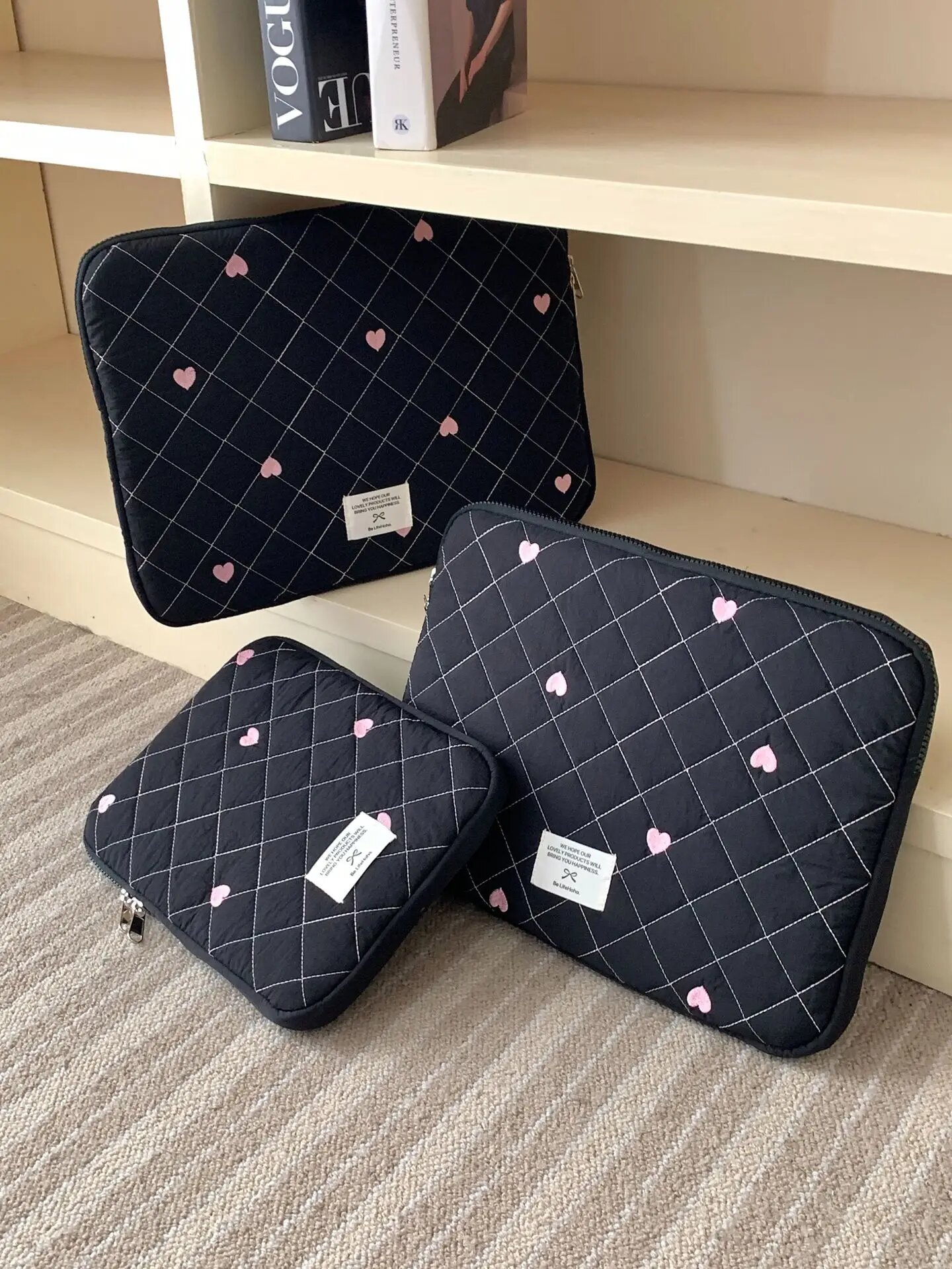 ETya кожаный чехол для планшета 11/13/15 дюймов 10-11 inch, Черный