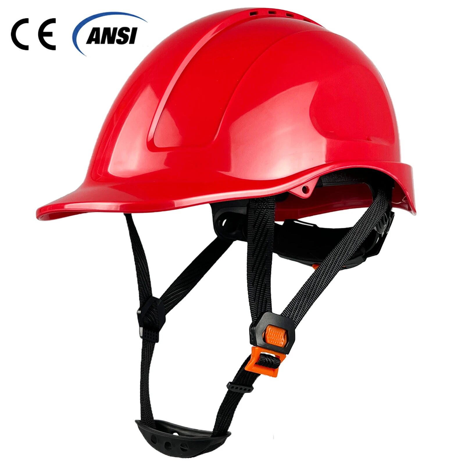 Рабочая каска CE ABS Q20 Red