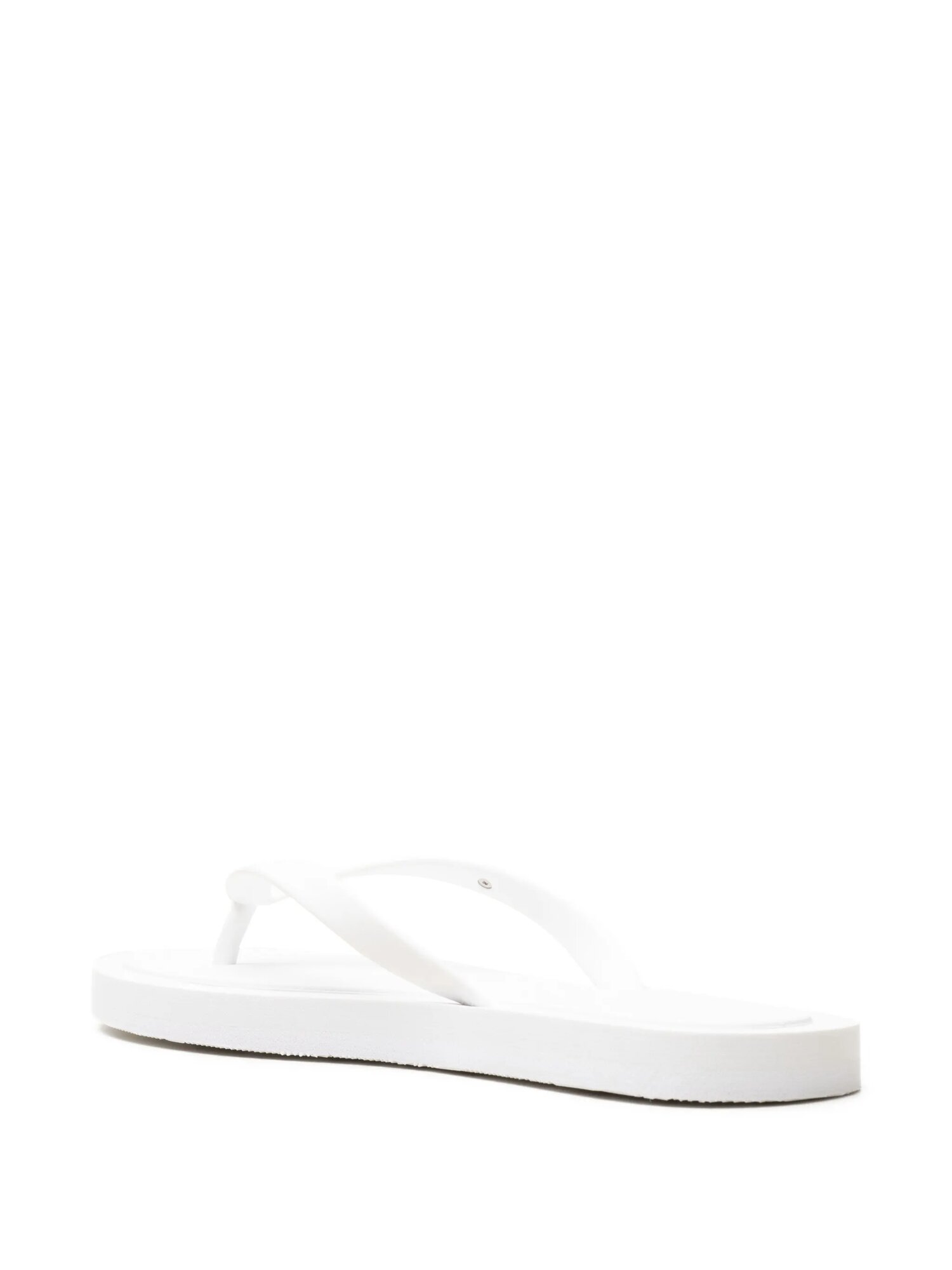 Шлёпанцы Tory Burch Kira, размер 10, бежевый/белый — фото 1