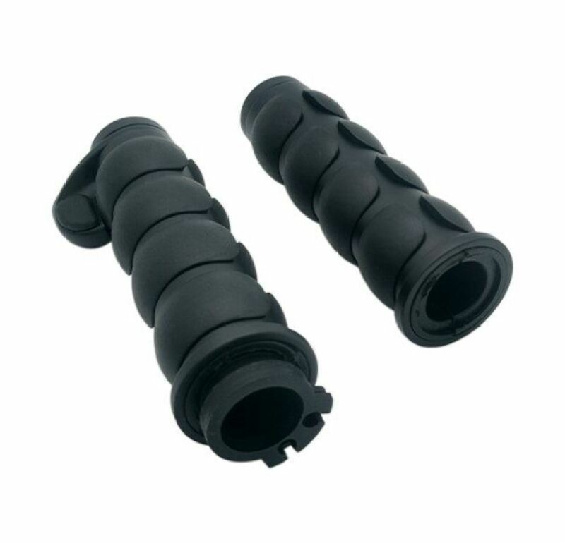 2 шт, мотоциклетные рули, 25-миллиметровые грипсы с силовым захватом для Harley