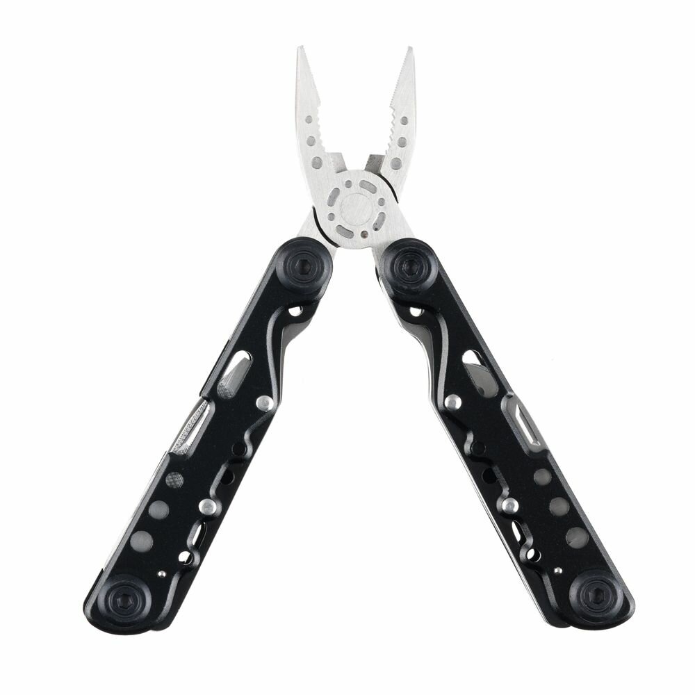 Мультитул Stinger, 105x40 мм,13 функций, сталь, чёрно-серебристый MT-8230B