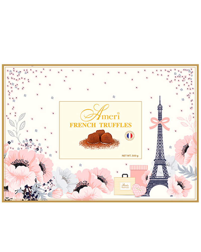Трюфели AMERI 4TR03122 (5538) Truffles French классические "Цветочный ноктюрн" /картон/ 500г