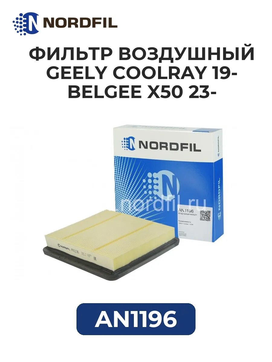 Фильтр воздуш. Geely Coolray 19- Belgee X50 23-