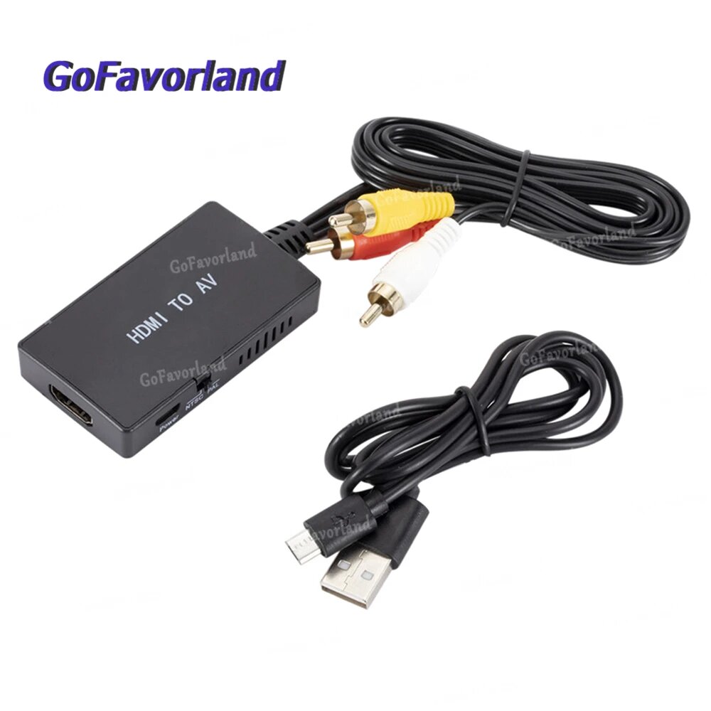 GoFavorland HDMI to RCA Конвертер