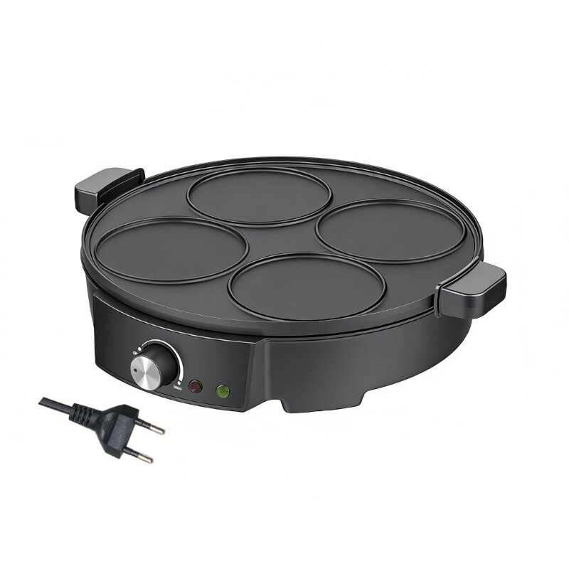 Съемная Блинница 2 в 1 Легко Моющаяся Электрическая Блинница Для приготовления блинов Машина Для приготовления блинниц Сковородка с Антипригарным покрытием