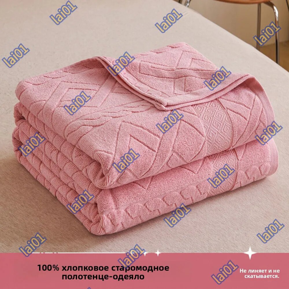 Простыня стандартная, Махровая ткань, 180x220 см