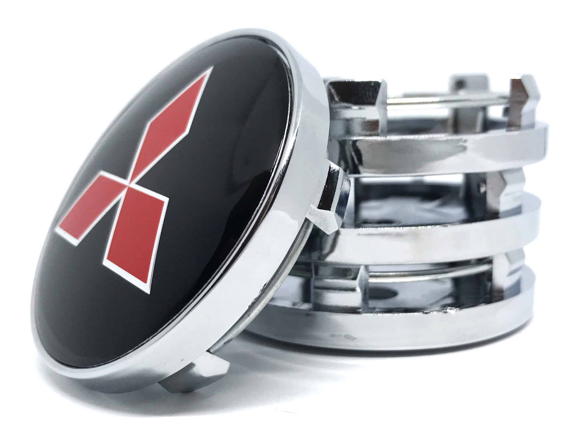 Колпачки заглушки на литые диски митсубиси 60/56/9, 4 колпачка