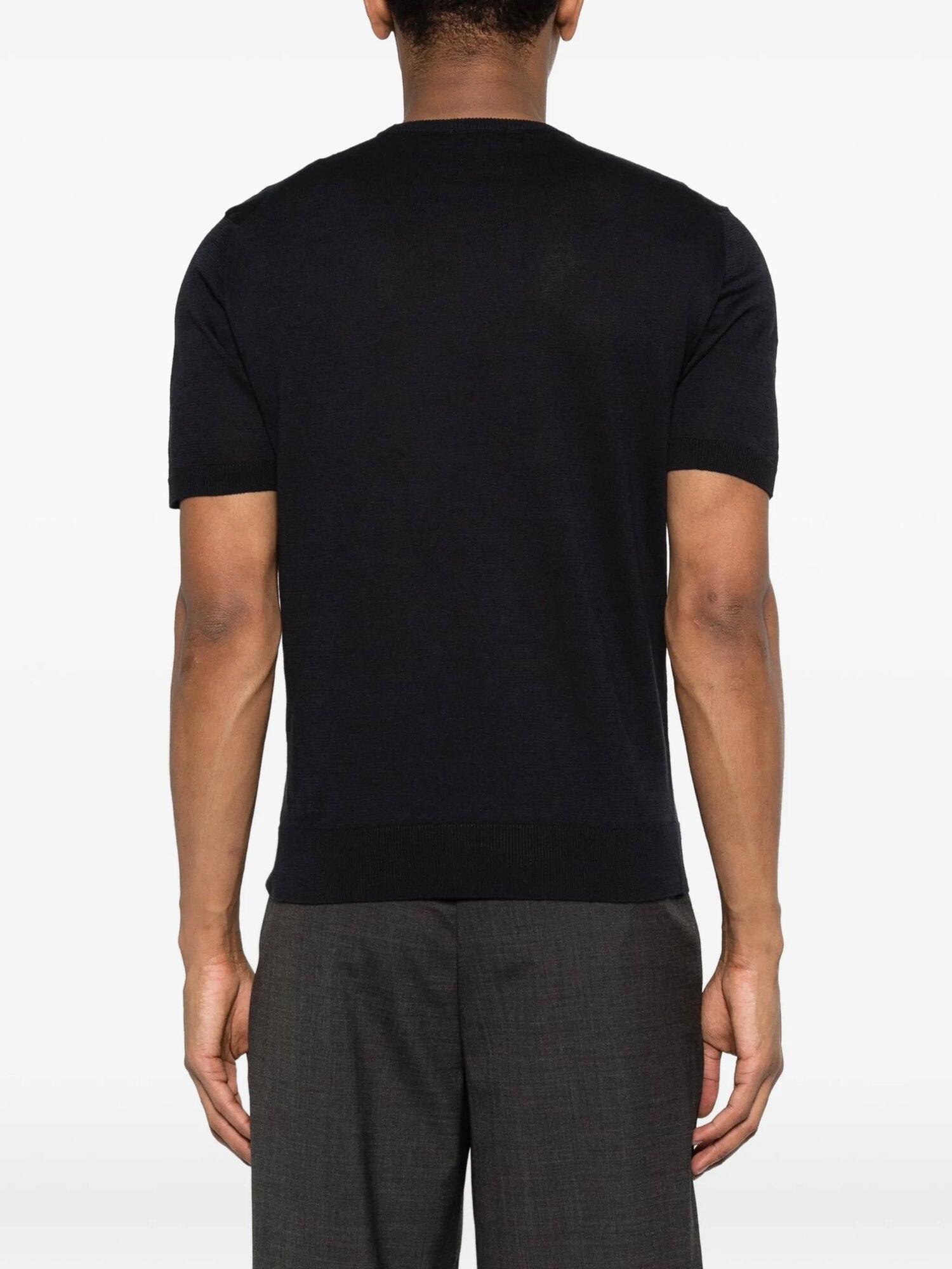 Футболка Drumohr Short-sleeve T-shirt, размер 52, black/black — фото 1