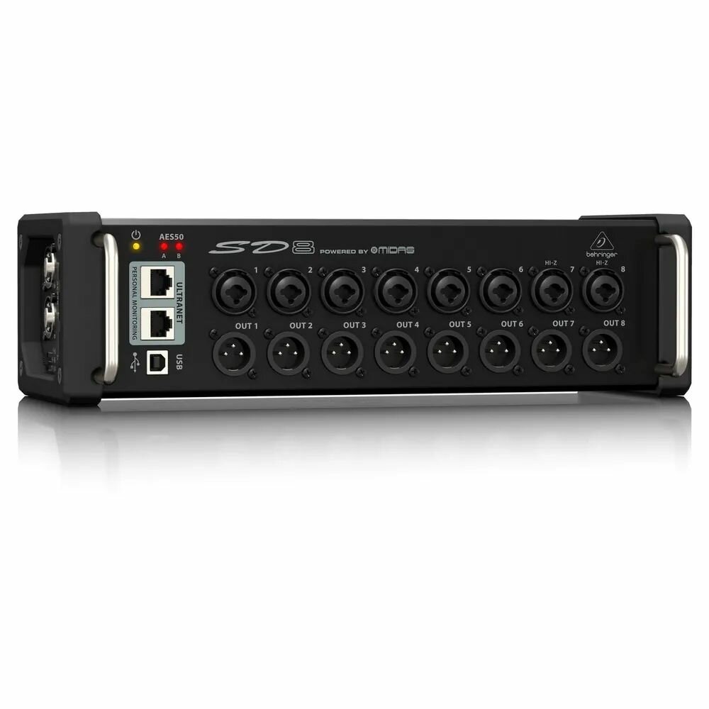 BEHRINGER SD8 Система передачи цифровых интерфейсных коробок Сценические представления