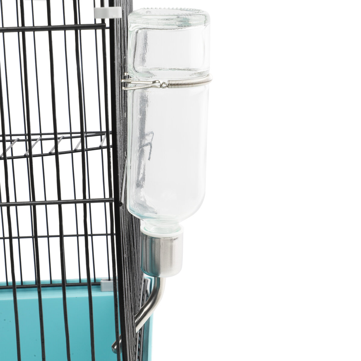 Поилка для хомяка и других грызунов стеклянная "Кристалл", 760мл, Triol