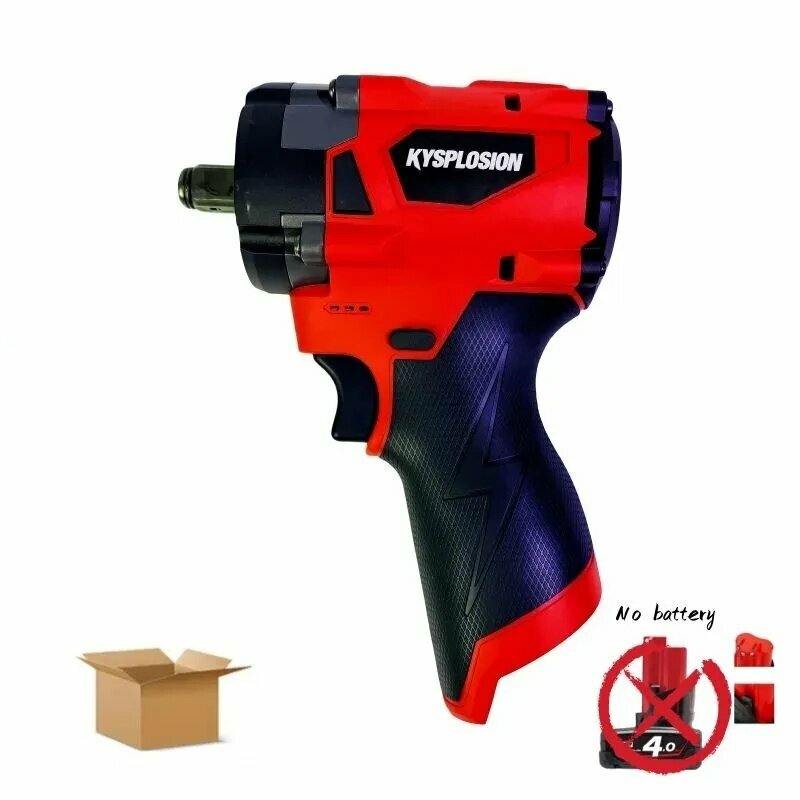 Для Milwaukee M12 Бесщеточный Аккумуляторный Электрический Гайковерт 1/2 для Ремонта Автомобилей и Грузовиков, Шуруповерт, Ударная Дрель, Перезаряжаемые Электроинструменты