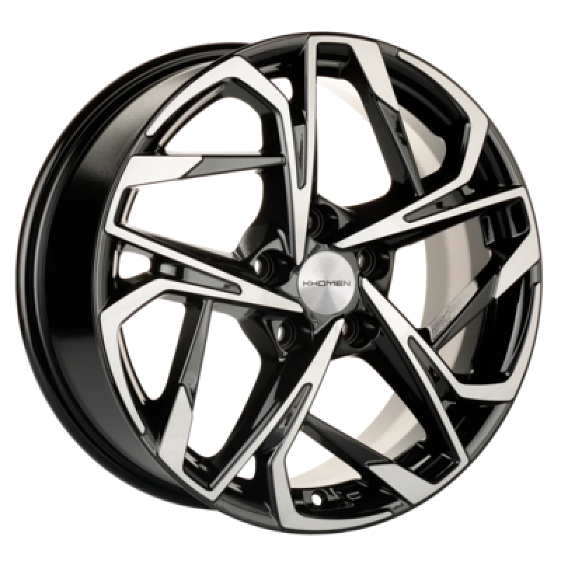 Диск колесный Khomen Wheels KHW1716 (Audi A4) 7,0x17 5x112 Dia66.6 ET49 цвет Black-FP
