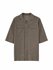Рубашка Rick Owens Pocket button shirt, размер 46, коричневый