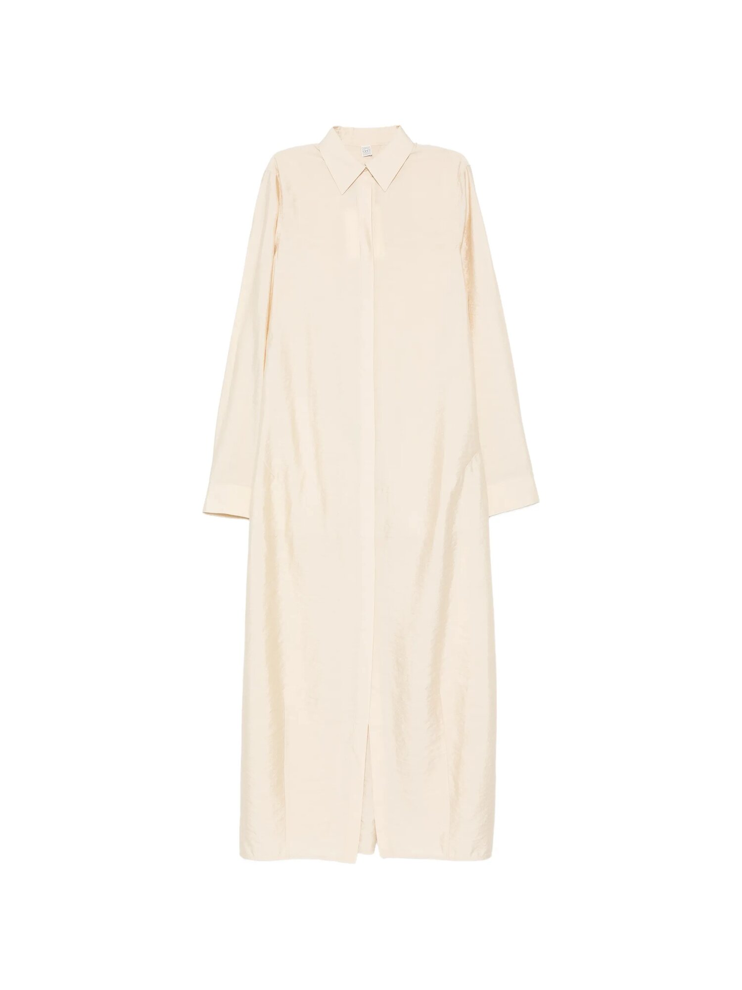 Платье Split collared maxi dress