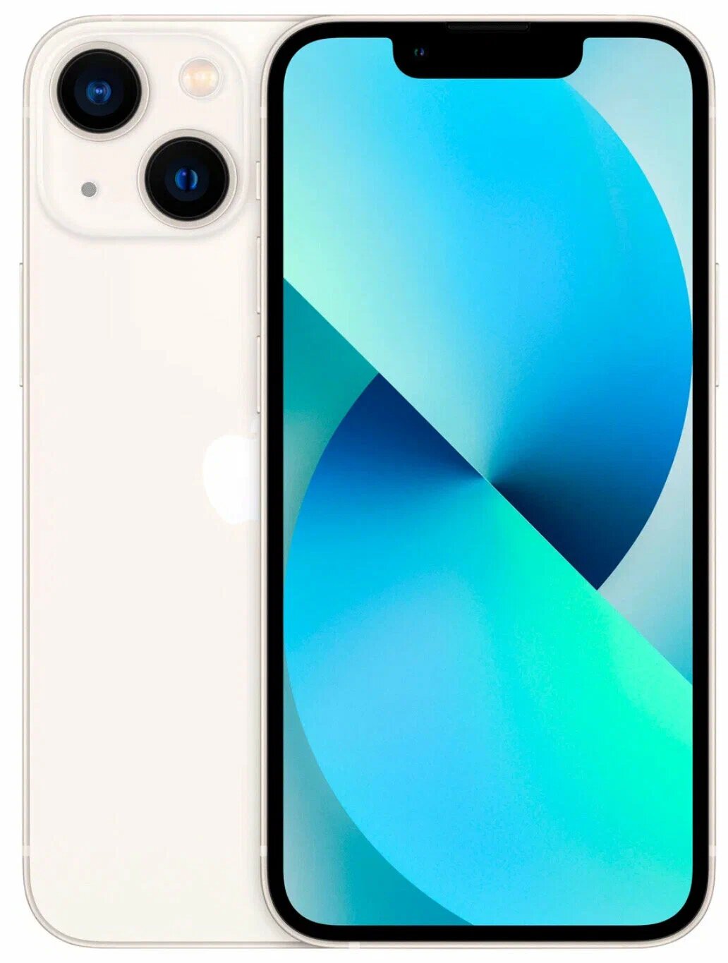 Смартфон Apple iPhone 13 512 ГБ, SIM + eSIM, Сияющая звезда (без RuStore) (Global)