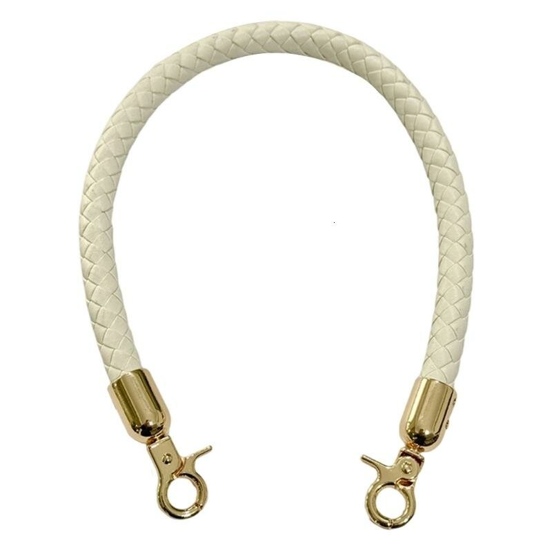 Заменяемый кожаный плечевой ремень для сумки, Белый