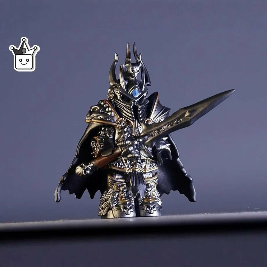 Минифигурки Мир Варкрафта ( World of Warcraft)/ Lich King совместимы с легo конструкторами 1шт. (4.5см, пакет)/GP201