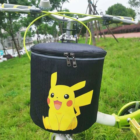 Корзина для велосипеда, передняя корзина, корзина для электрического скутера, складная корзина, холст, маленькая