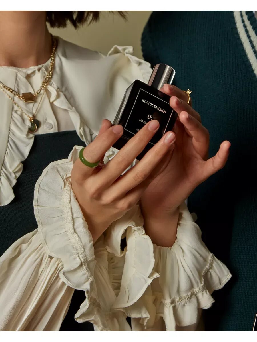 Духи Black sheikh LAB FRAGRANCE, унисекс, амбровый аромат, 50мл — фото 1