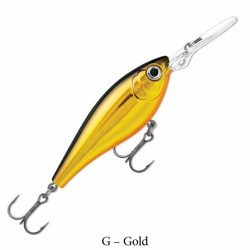 Воблер Rapala Harvest Shad 05 G плавающий 5 см 5 гр заглубление 2.4-3.0 м