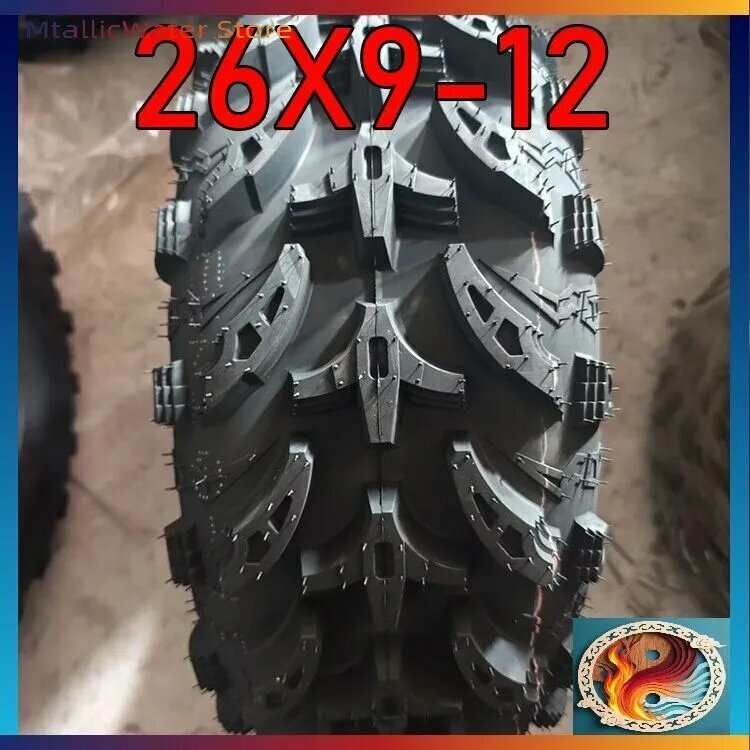 Резина на квадроцикл 26X9-12 Мотошины 220/R12 49 F Front/Rear