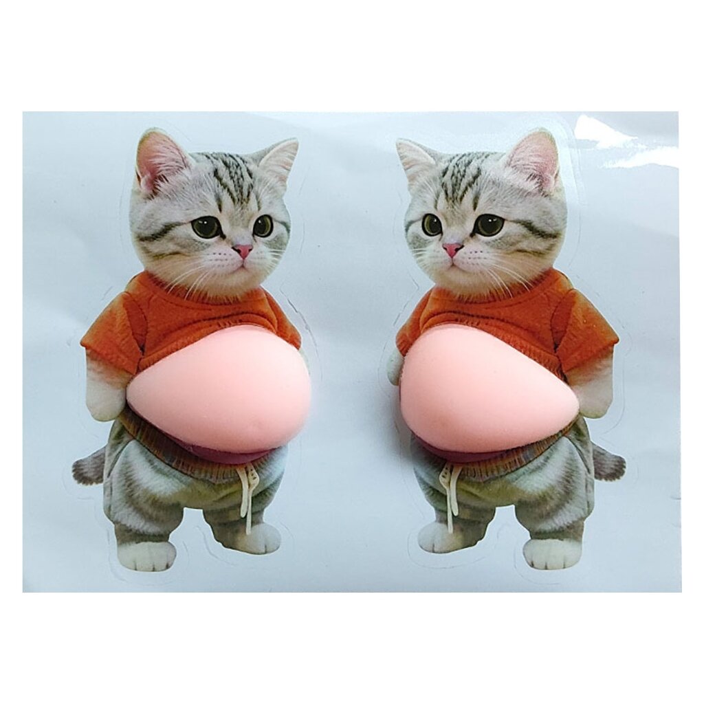 Наклейка для Собаки Сенсорная Непоседливая Игрушка Shiba Inus Squeeze Toy Забавная Декоративная Наклейка для Вырезок Ноутбуков Телефонных Декоров