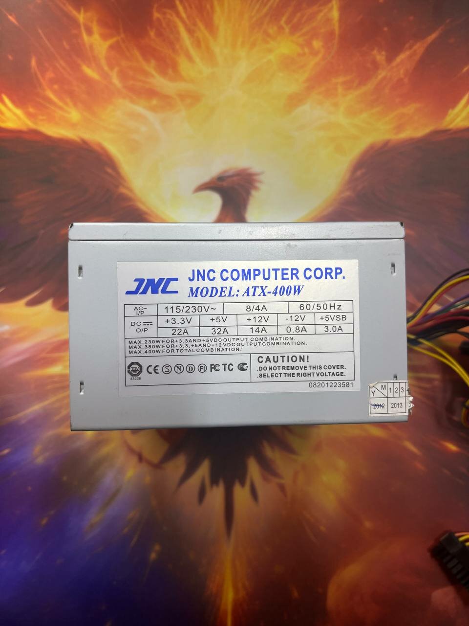 Блок питания 400W JNC ATX-400W
