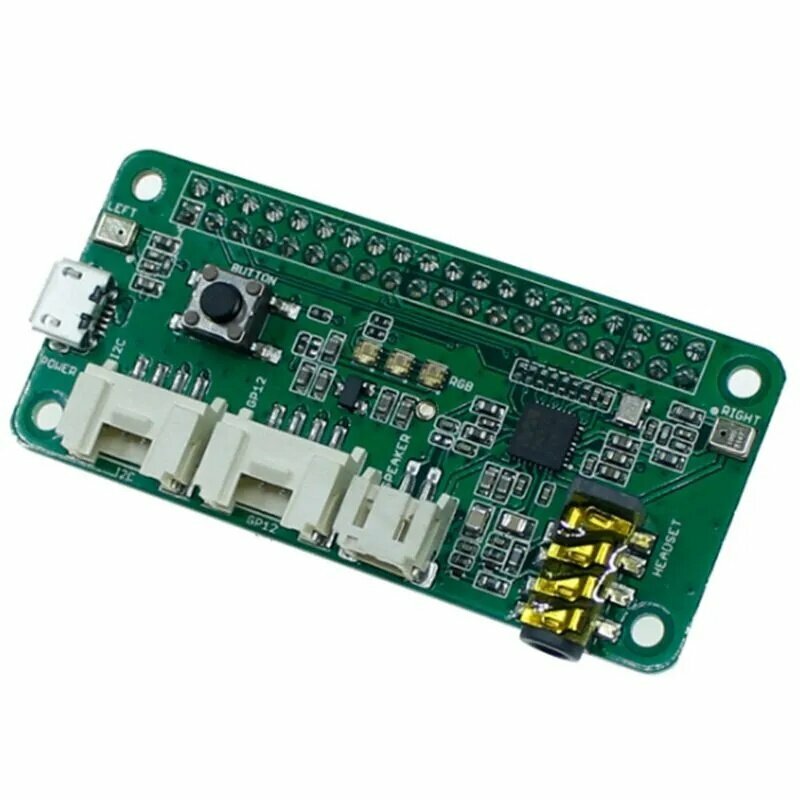 ReSpeaker 2-Mics Pi Hat Для 4 Model B Двойной Микрофон