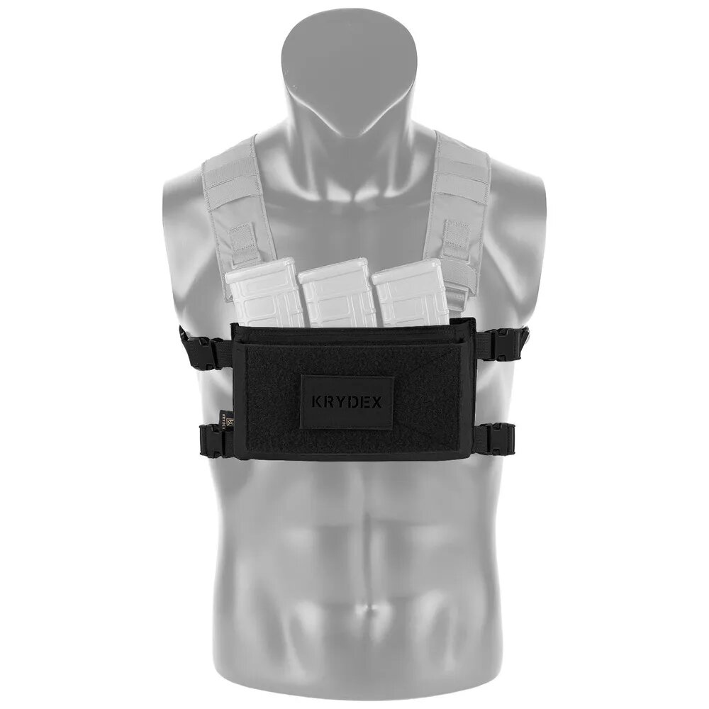 Krydex Gear Сумка для пейнтбольного снаряжения, нейлон, Черный, 5.5x9 дюймов