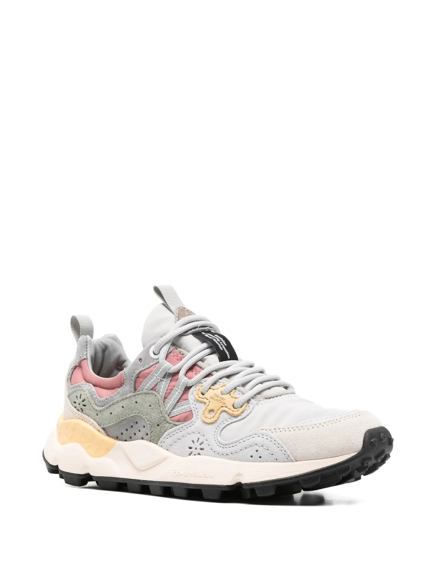 Кроссовки FLOWER MOUNTAIN Nubuck leather sneakers, размер 41, grey — фото 1