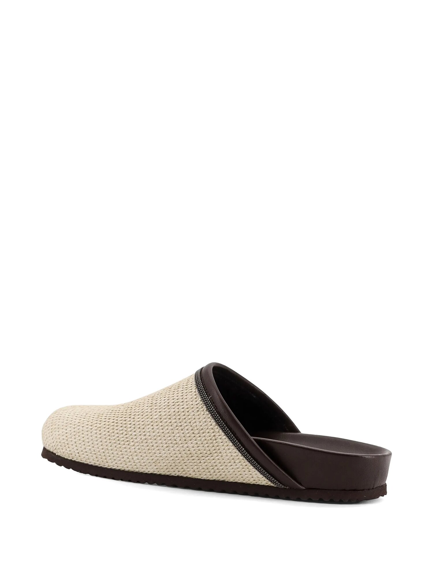 Мюли BRUNELLO CUCINELLI Raffia woven mules, размер 39, разноцветный — фото 1