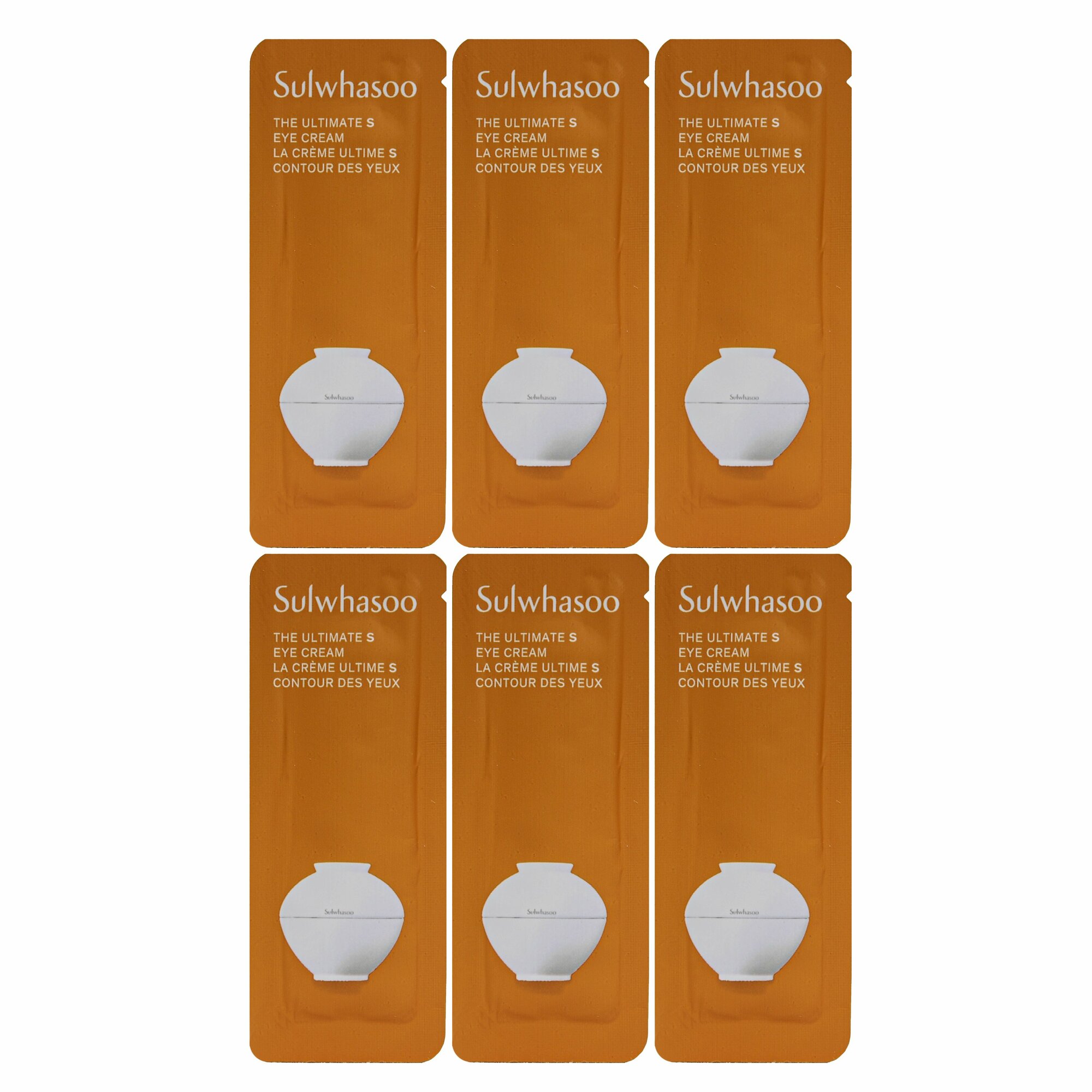 SULWHASOO Крем для ухода за кожей области глаз THE ULTIMATE S EYE CREAM, 6мл. Корейский люкс