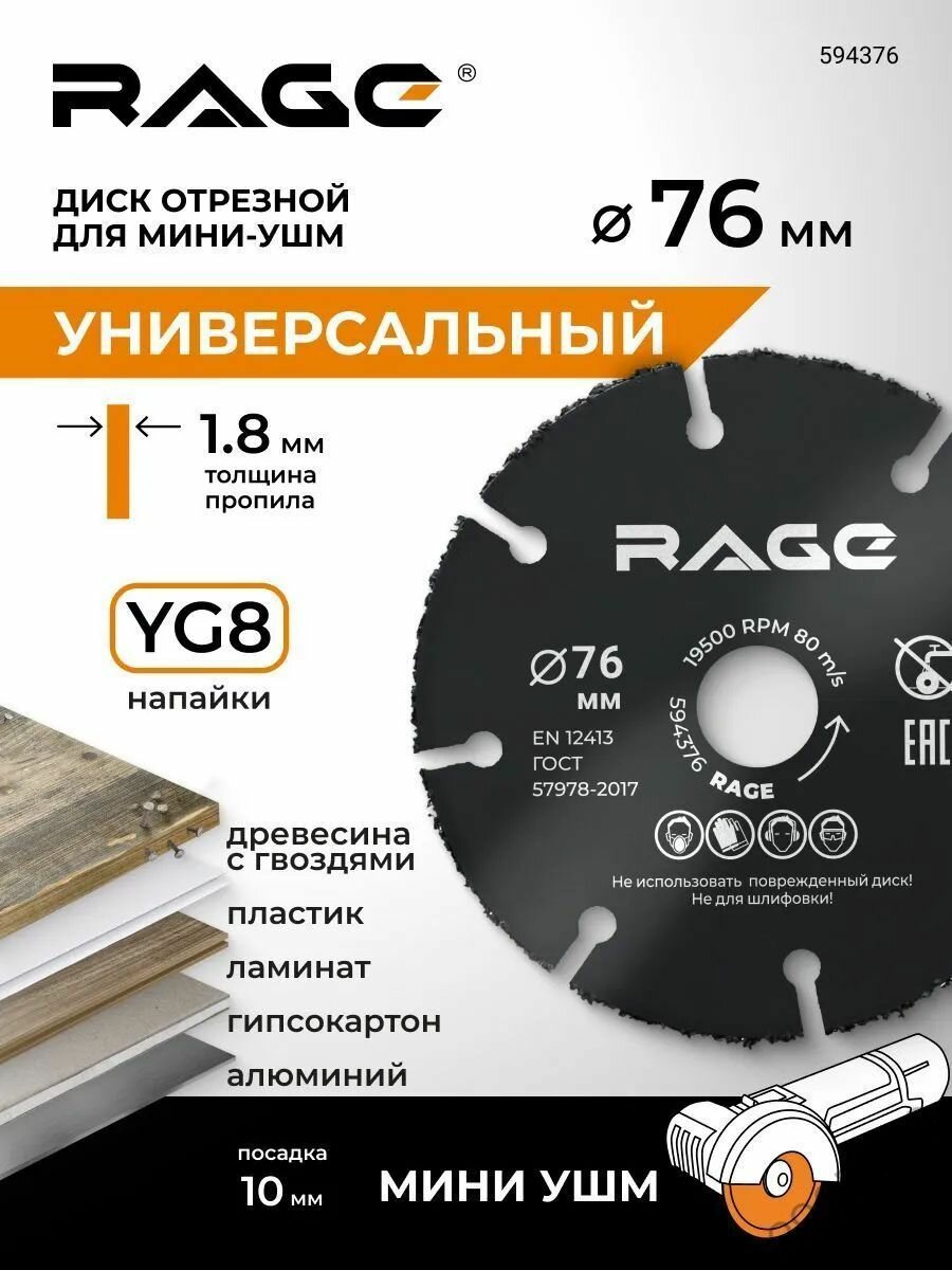 Круг отрезной